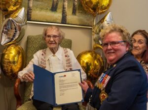 Comrade Ruth Kells Celebrates 100th Birthday Centennial Branch 160 Comrade Ruth Kells Celebrates 100th Birthday Centennial Branch 160